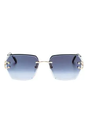 CARTIER Signature C Square-shape Sunglasses