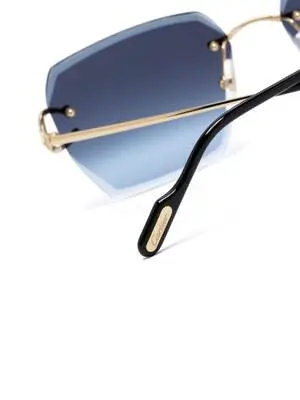 CARTIER Signature C Square-shape Sunglasses