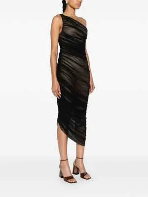 Norma Kamali Diana One-shoulder Gown - Black