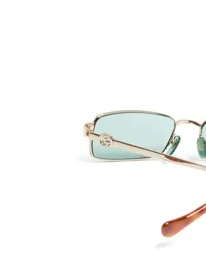 Gucci Rectangle-frame Sunglasses