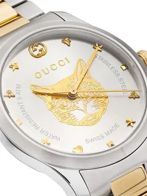 Gucci G-timeless 27mm Watch - Silver | Editorialist display picture 2