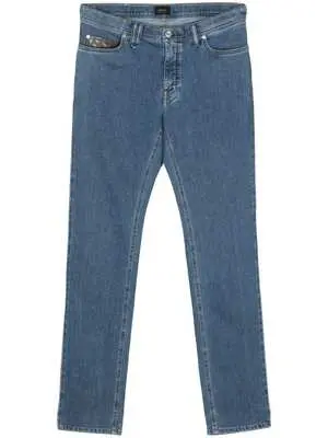 Brioni Slim-fit Jeans - Blue