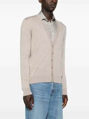 Giorgio Armani V-neck Virgin Wool Cardigan