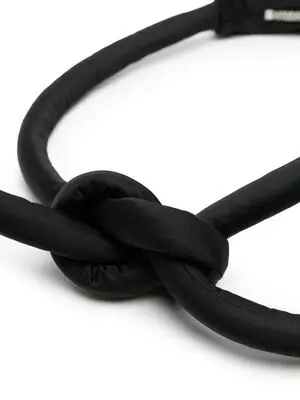 Goen.j Knot-strap Shoulder Bag - Black