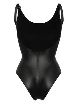 Palm Angels Monogram Plaque Swimsuit
