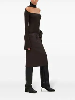 COURREGES Cut-out Ribbed Jumper