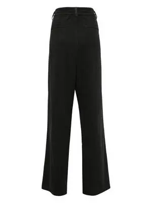 Goen.j High-waisted Straight-leg Trousers