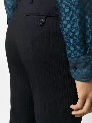 Etro Textured-finish Tailored Trousers