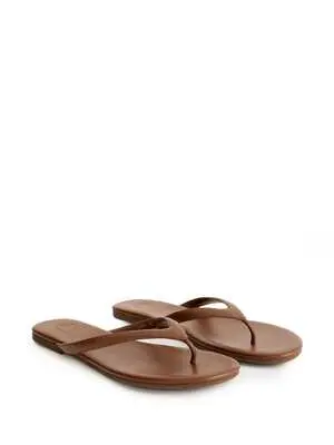 12 STOREEZ Leather Flip Flops