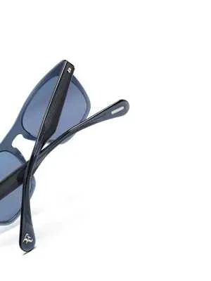 Oliver Spencer R-3 Square-frame Sunglasses