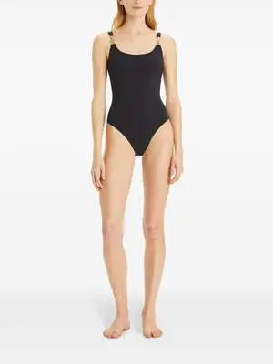 Tory Burch Clip-detail Tank Swimsuit - Black