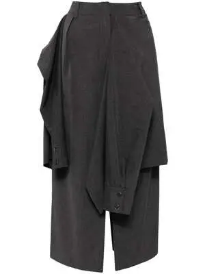 Goen.j Asymmetrical Bottoms For Women