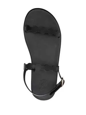 ANCIENT GREEK SANDALS Orion Leather Sandals - Black