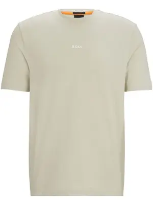BOSS Raised-logo Cotton T-shirt