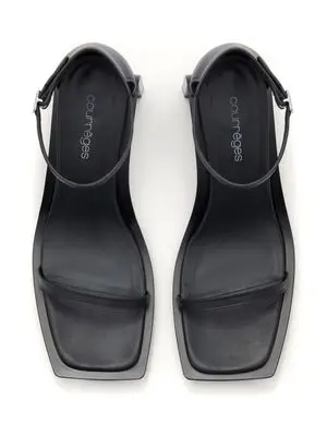 COURREGES Stream 85mm Leather Sandals