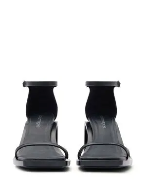 COURREGES Stream 85mm Leather Sandals