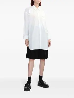 Comme Des Garçons Drop-shoulder Cotton Shirt