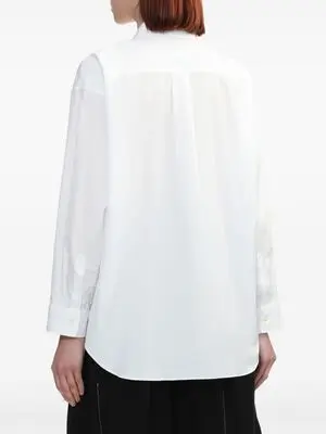 Comme Des Garçons Drop-shoulder Cotton Shirt