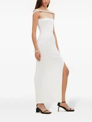 COURREGES Contrast Hyperbole Dress