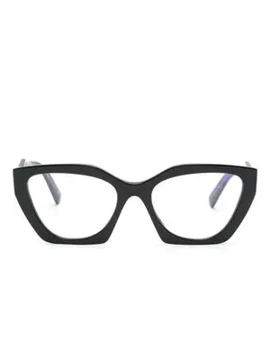 Prada Butterfly-frame Glasses - Black