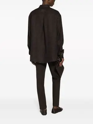 Dolce & Gabbana Flap-pocket Linen Shirt