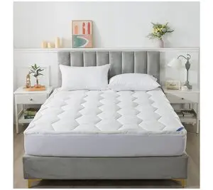 ROYAL VELVET Honeycomb Soft Knit Mattress Toppe R-queen - One-color