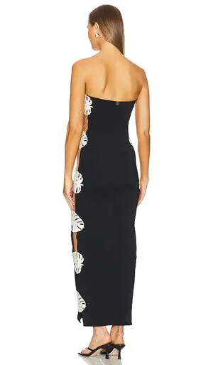 BAHIA MARIA Hoja Rota Maxi Dress - Black