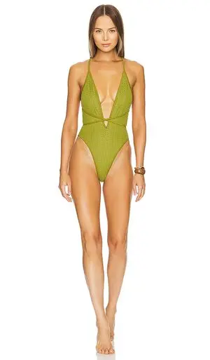 Camila Coelho Tie Back Swimsuits
