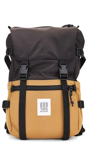 TOPO DESIGNS Rover Pack Classic Backpack - Khaki & Black
