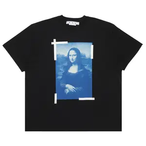 Off-White Monalisa Over Short-sleeve Tee - Black