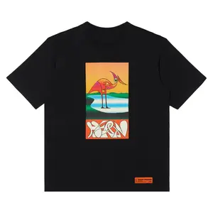 Heron Preston Abstract Tee /orange - Black