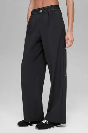 Alo Yoga Suit Up Long Trousers In Black - 30% Off | Editorialist