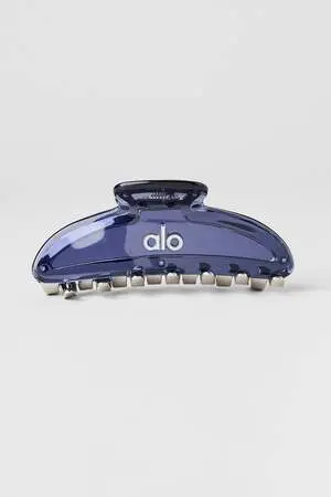 Alo Yoga Acrylic Claw Clip Bluestone/chrome