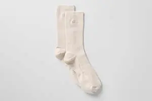 Alo Yoga ALO Half-Crew Understated Socks Bone