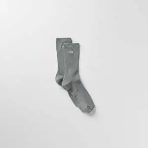 Alo Yoga Half-crew Understated Socks - Lunar Grey