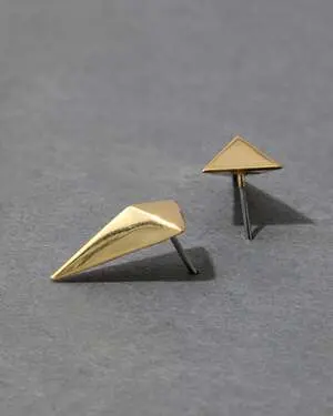 Alexis Bittar Pyramid Post Earrings