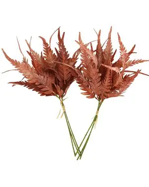 Creative Displays Creative Displays Rust Fern Bundle - Red