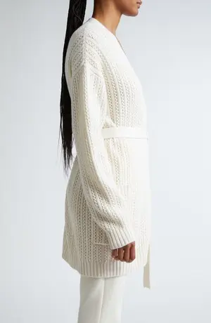 Max Mara Balzac Wool & Cashmere Cardigan - Vanilla