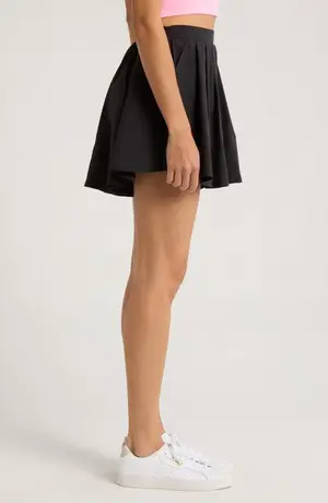 Free People Center Court Shorts - Black