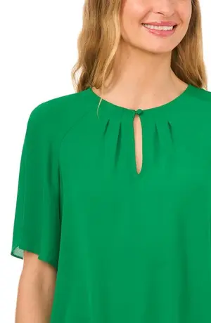 CECE DUPRAZ Ruffle Sleeve Top
