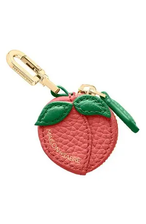 MAISON DE SABRE The Sabremoji Fruit Charm - Peach