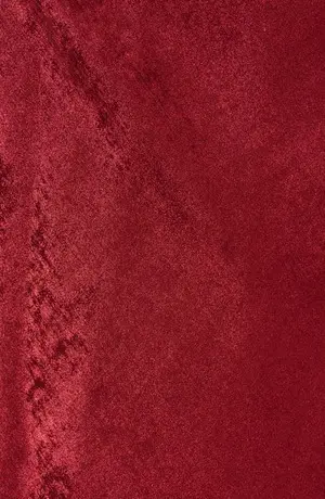 Adrianna Papell Foiled Trumpet Gown - Wine