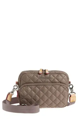 Mz Wallace Small Metro Quilted Camera Bag - Magnet