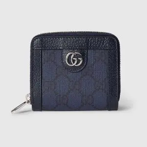 Gucci Ophidia Zip Around Wallet Gg Canvas