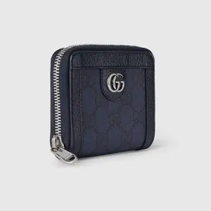 Gucci Ophidia Zip Around Wallet Gg Canvas