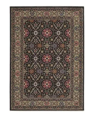 ORIENTAL WEAVERS Hastings Ha07d Area Rug, 7'10 X 10'10 - Charcoal