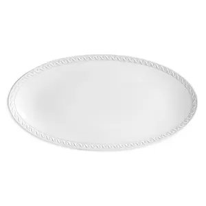 L'Objet Neptune Oval Platter - White