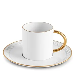 L'Objet Neptune Espresso Cup And Saucer - Gold