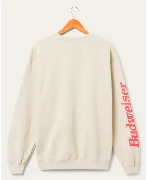 Junk Food Clothing Budweiser Striped Fleece