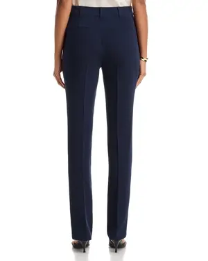 Cinq À Sept Kerry Straight Leg Pants - Navy